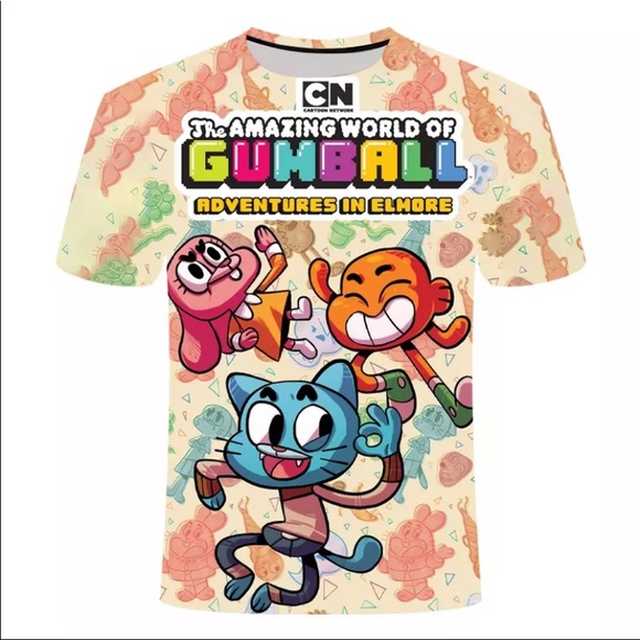Cartoon Network | Tops | Amazing World Of Gumball Tshirts | Poshmark